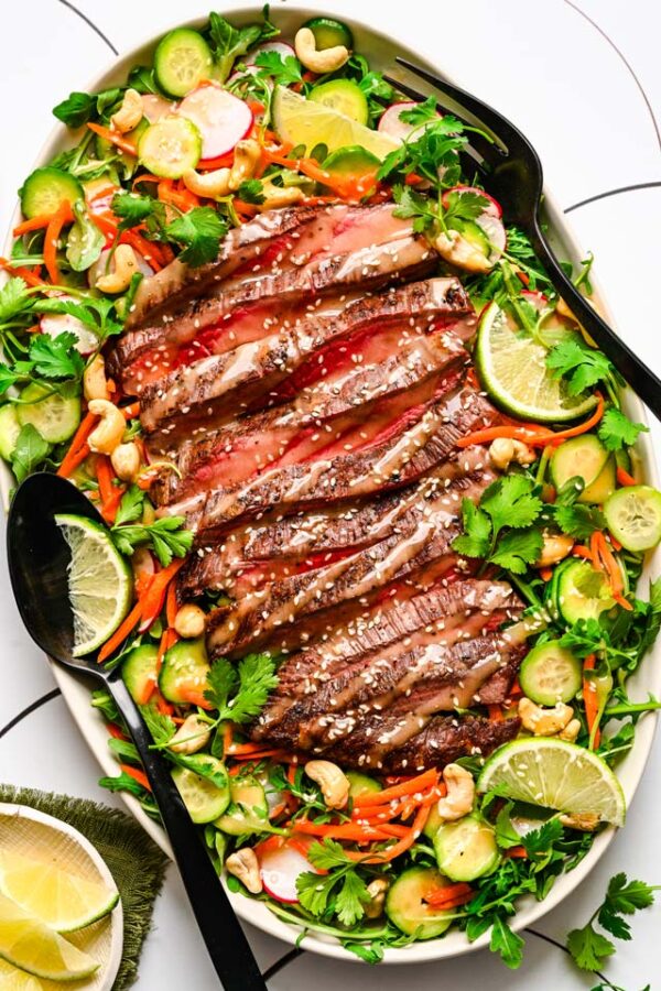 Sesame Steak Salad - Health Nut